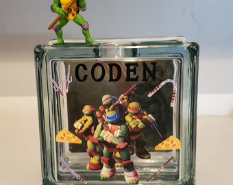 Teenage Mutant Ninja Turtles Glass - Etsy