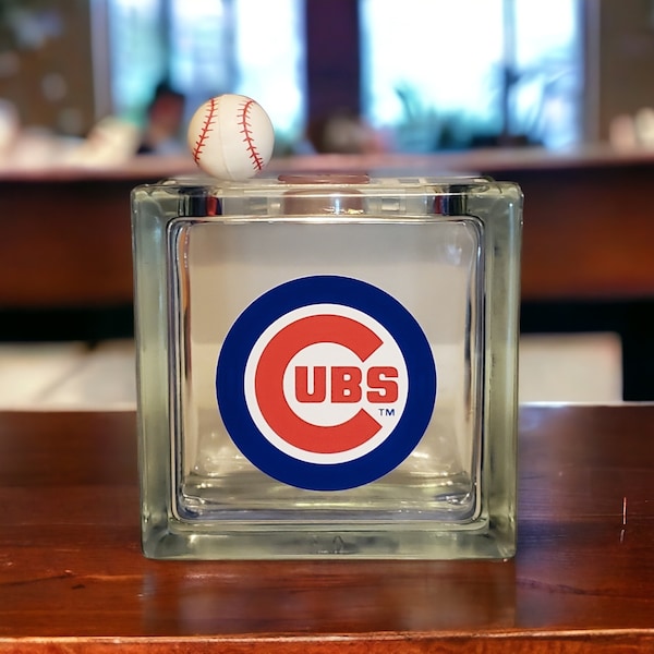 Glass Block Piggy Bank - Etsy