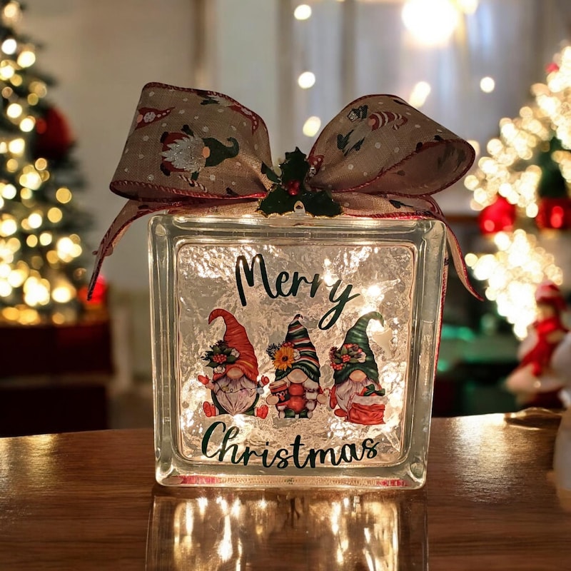 Glass Block Decor - Etsy
