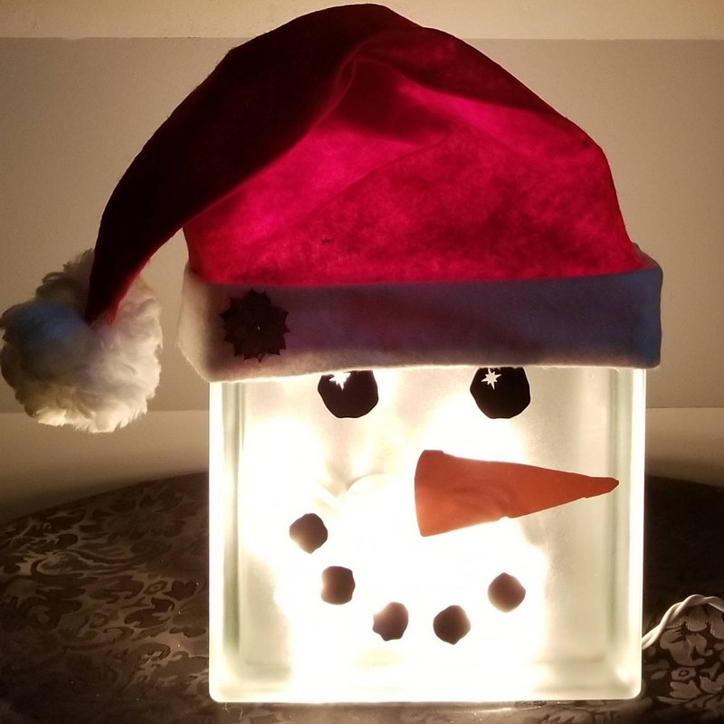 Santa Snowman - Etsy