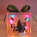 Disney Christmas, Mickey and Minnie Holiday Lighted Glass Block ...