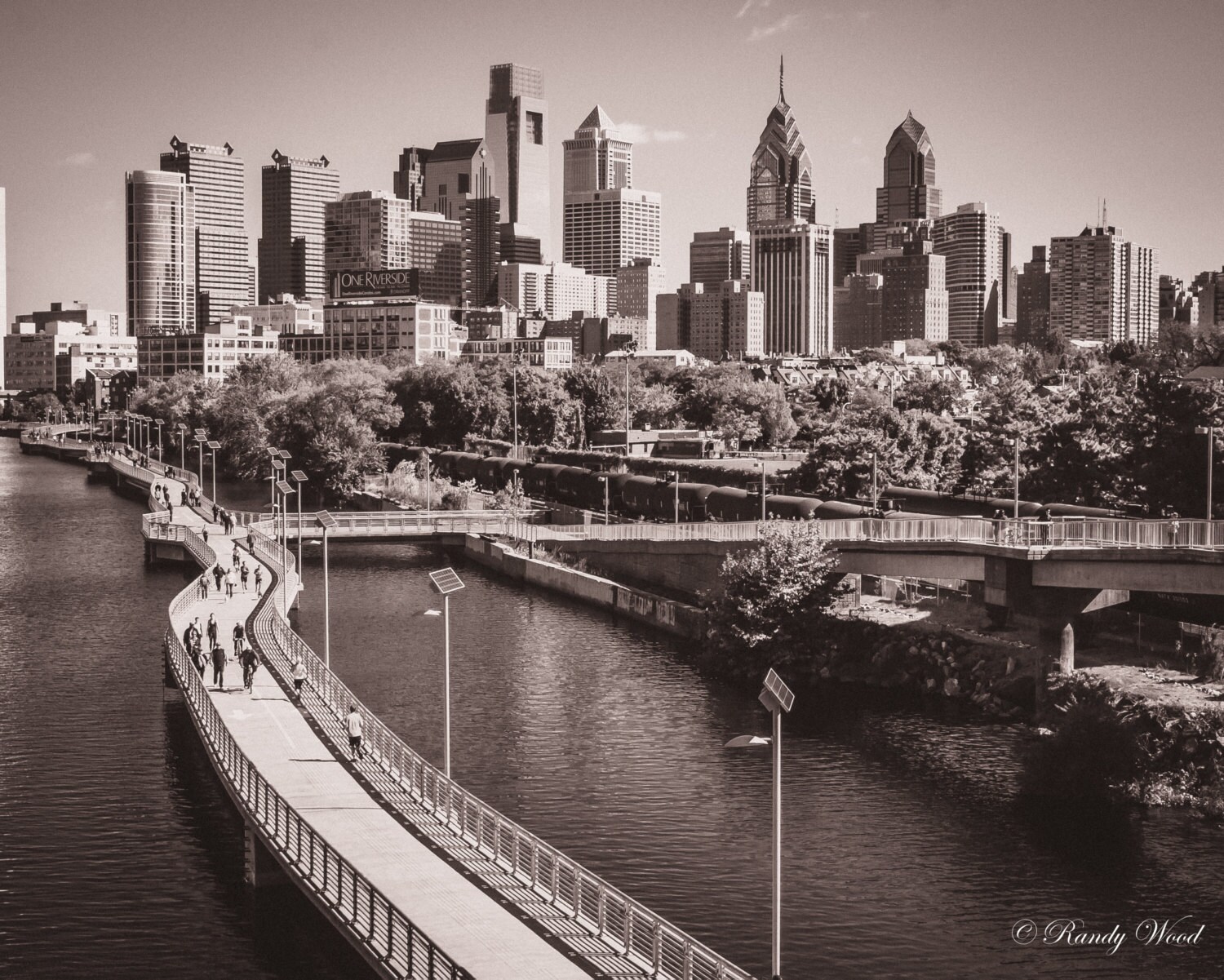 Philadelphia Skyline - Philadelphia Photography - Black and White ...