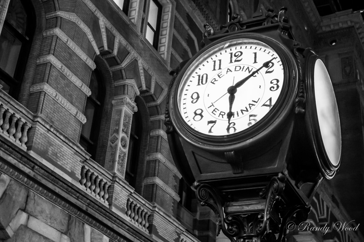 Reading Terminal Clock- Philadelphia Photography- Fine Art Print- Urban ...
