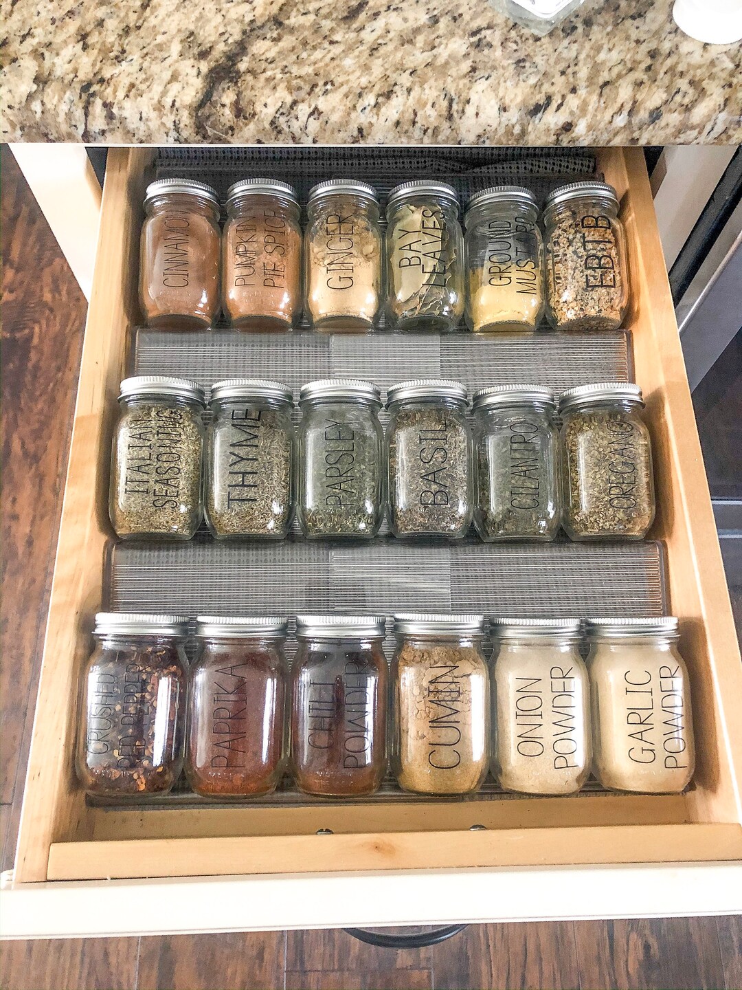 Custom Spice Decals - Etsy