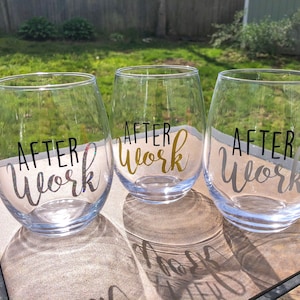 Before Work/after Work Drink Gift Set - Etsy