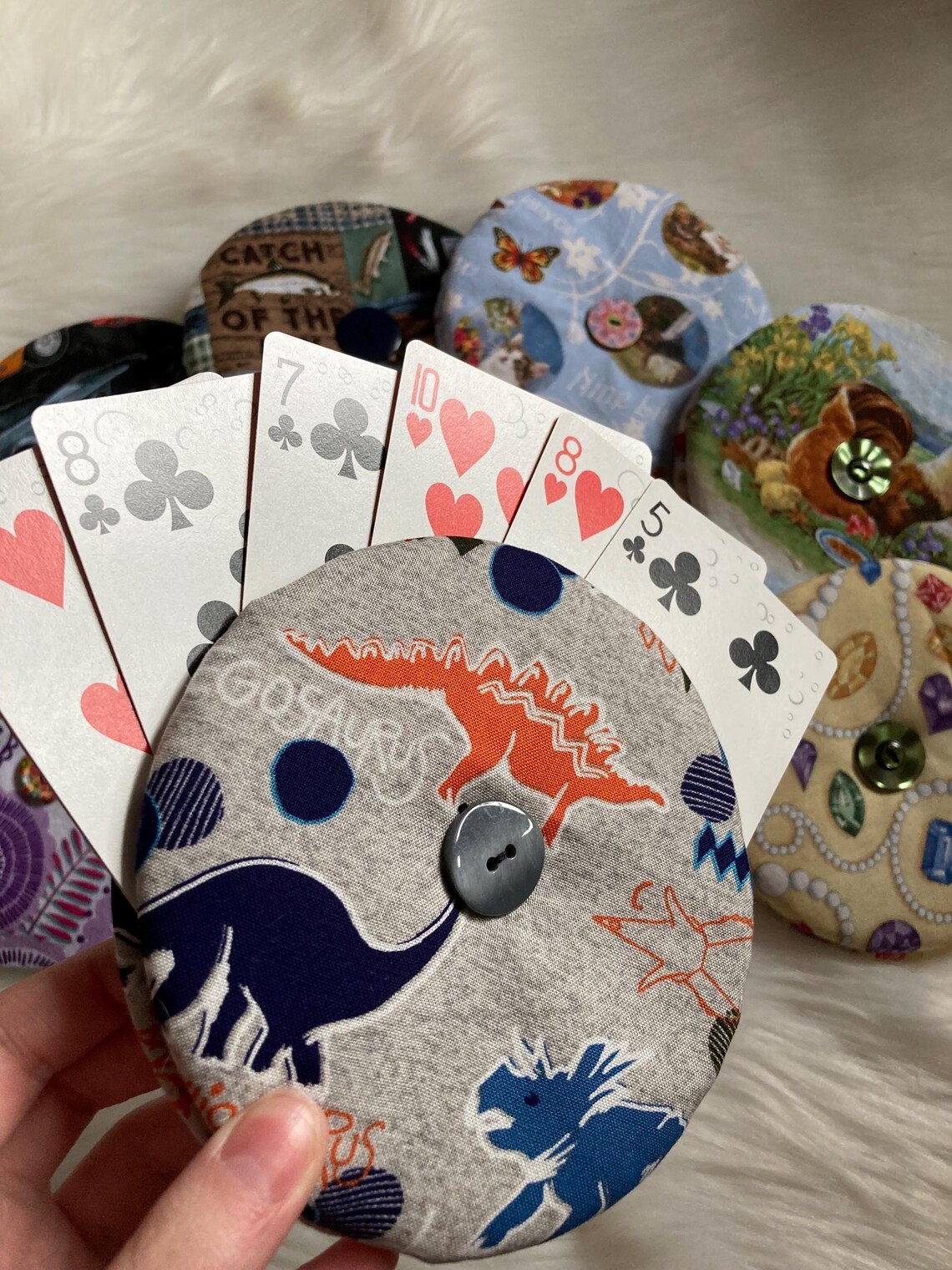 Playing Card Holder for Small Hands,easy to Hold Card Stand for Kids ...