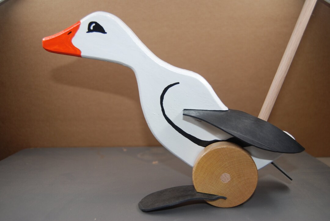 Duck Domestic Stick Toy Los juguetes de palo son - Etsy España