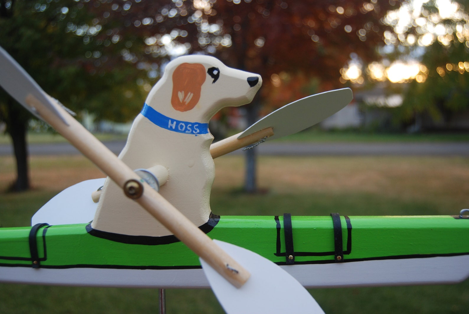 Labrador & Kayak Whirligig Made to Order - Etsy