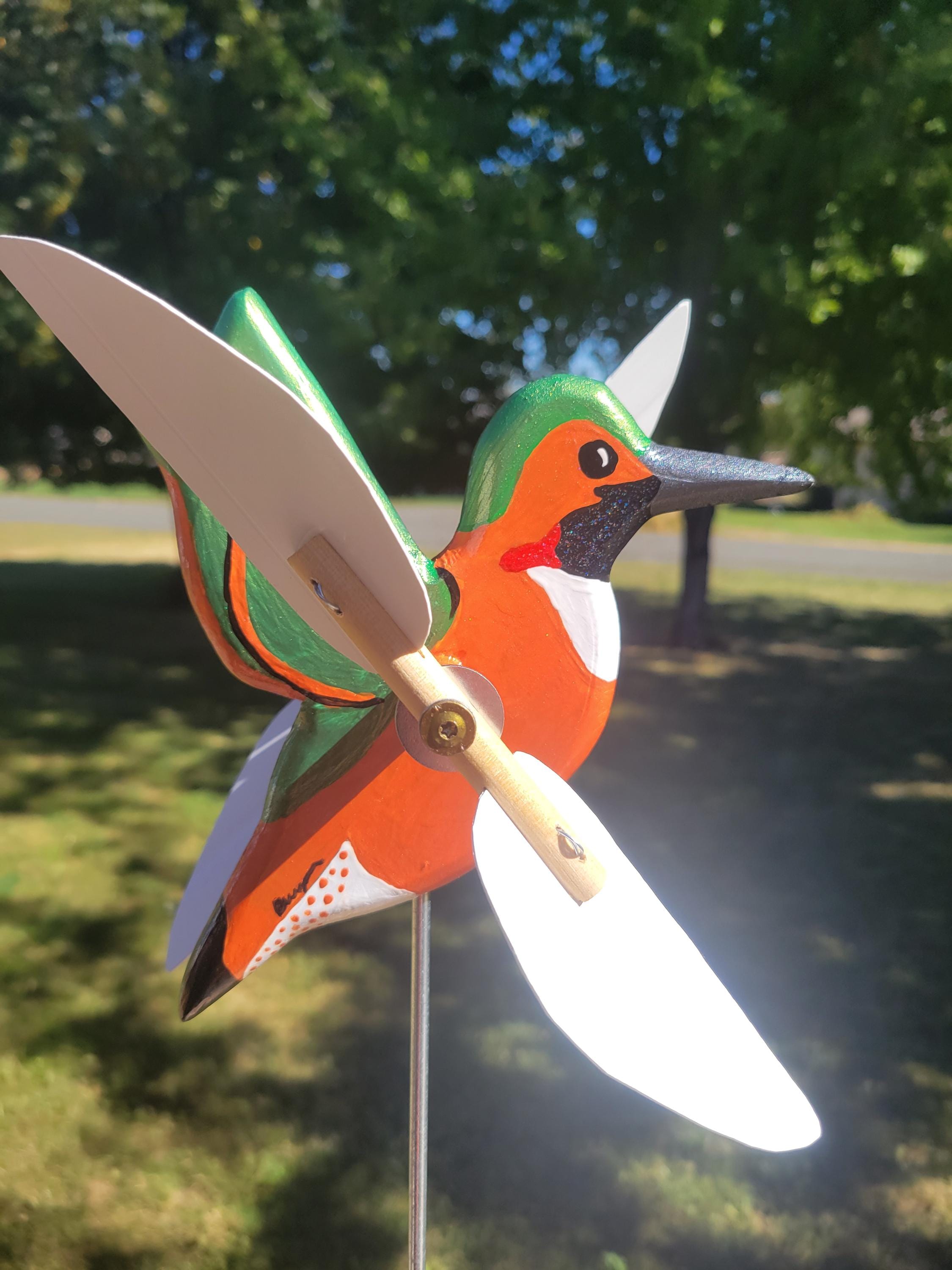 Hummingbird Whirligig With Variations - Etsy