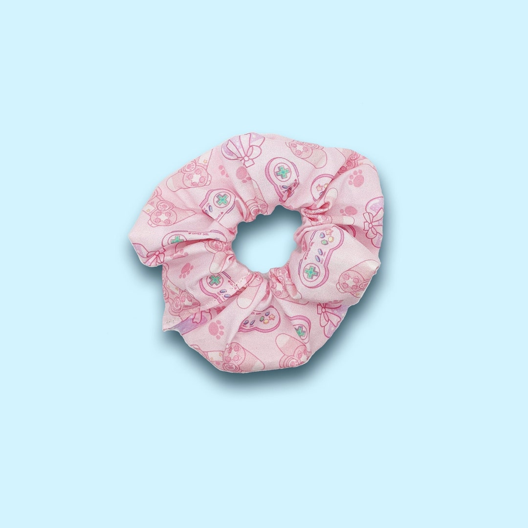 Gamer Girl Extra Large Scrunchie Kawaii Scrunchie - Etsy