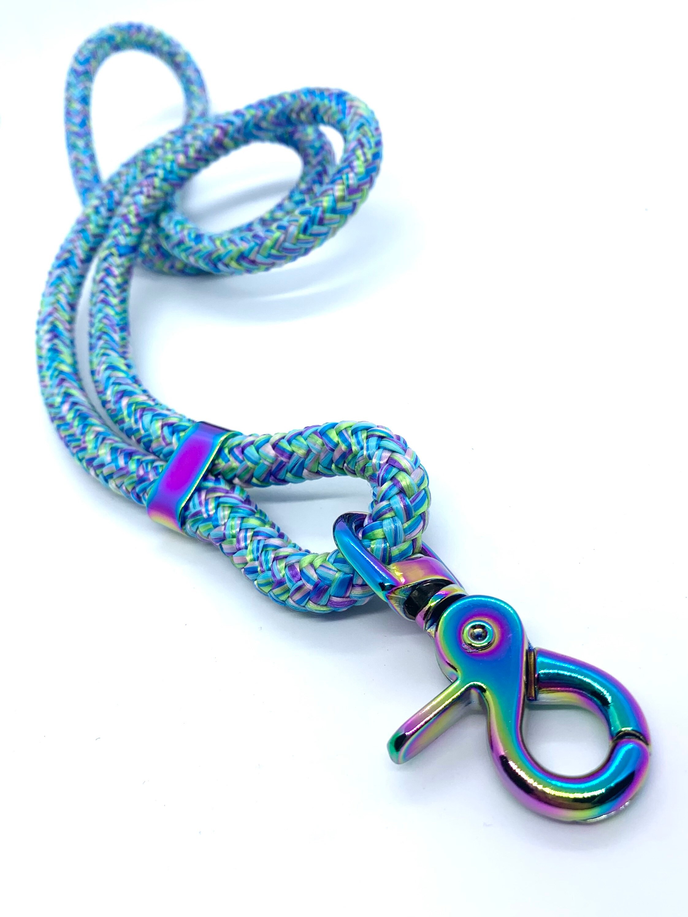Noble Sailing Rope XL Lanyard Color Choice Rainbow/silver - Etsy UK