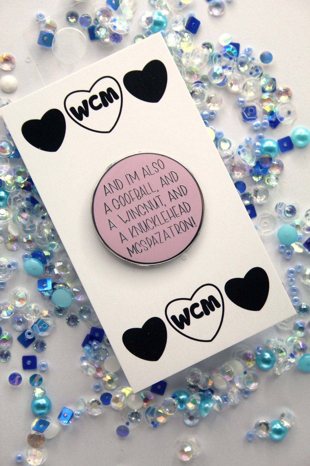 I’m a Goofball Enamel Pin - Etsy