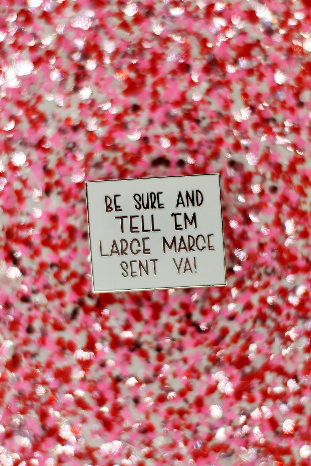 Large Marge Quote Enamel Pin - Etsy