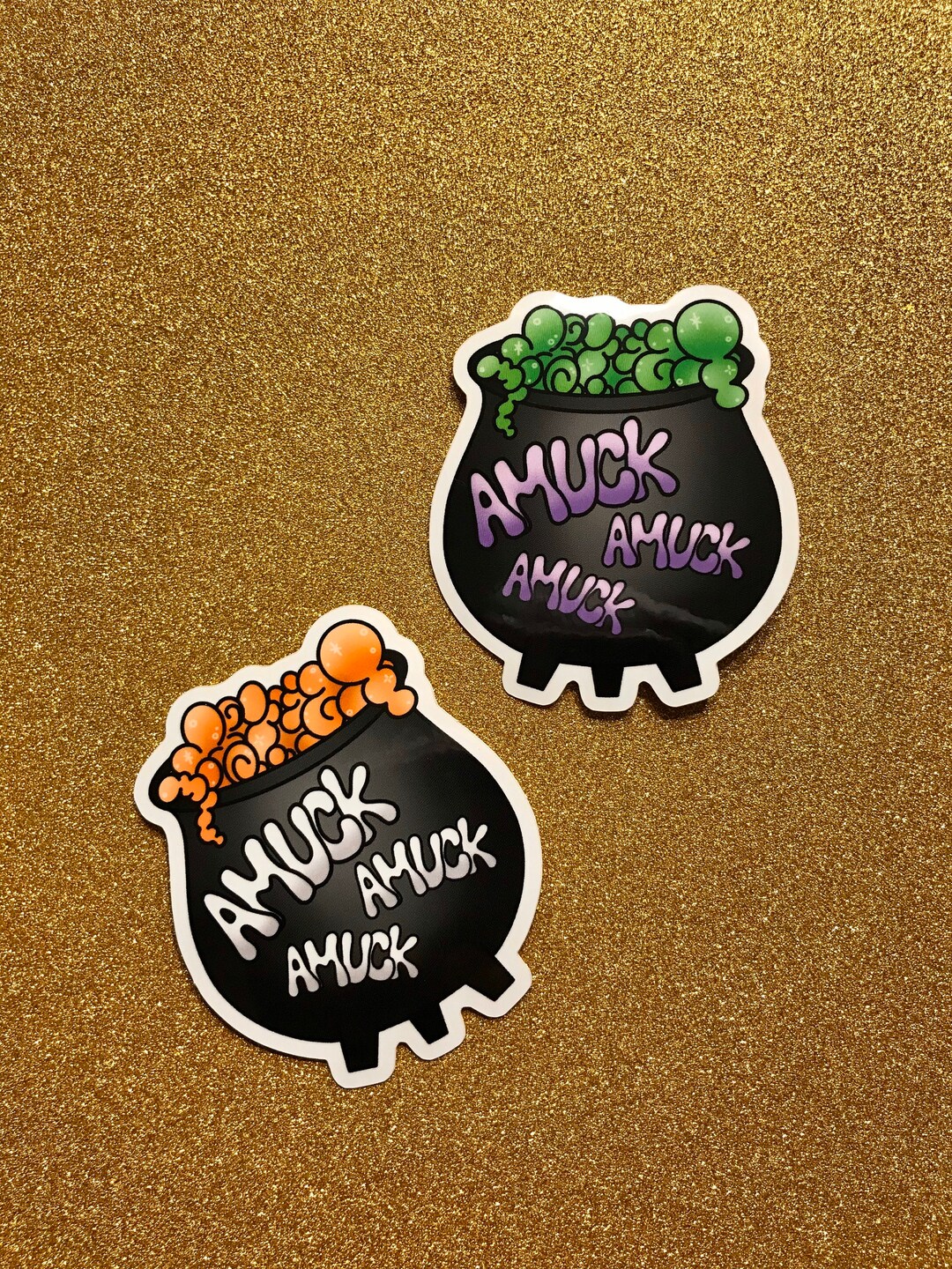 Amuck Hocus Pocus Vinyl Sticker - Etsy