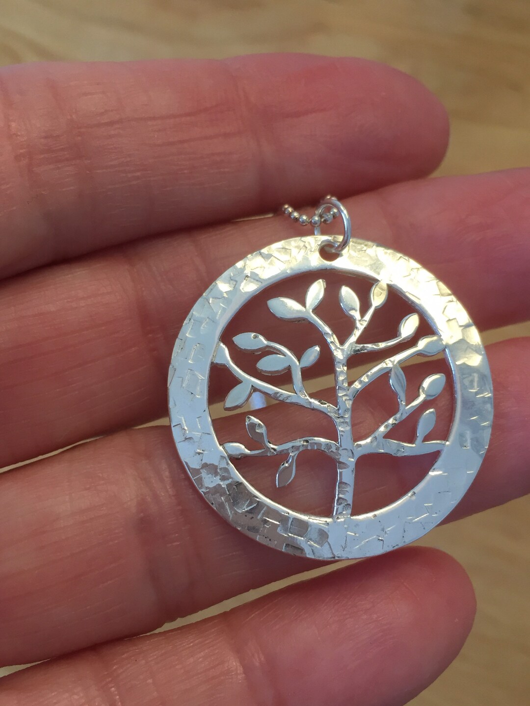 Sterling Silver Large Tree of Life Pendant Inc.sterling Silver - Etsy