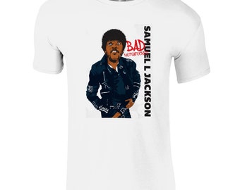 Pulp Fiction T-shirt Bmf T-shirt Samuel L Jackson T-shirt - Etsy