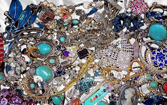 Jewelry Mystery Box Personally Curated Vintage XS-XL … - Gem Jewelry Mystery Box Personally Curated Vintage XS-XL … - Gem