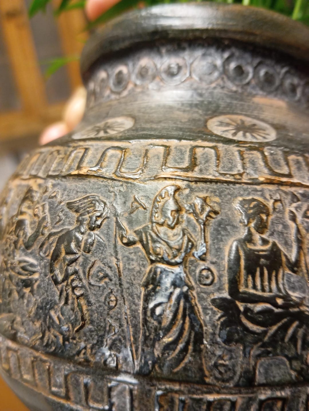Ancient Greek Replica Pottery Vase. - Etsy