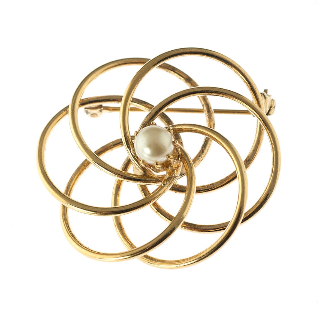 Open Circle Pin - Etsy