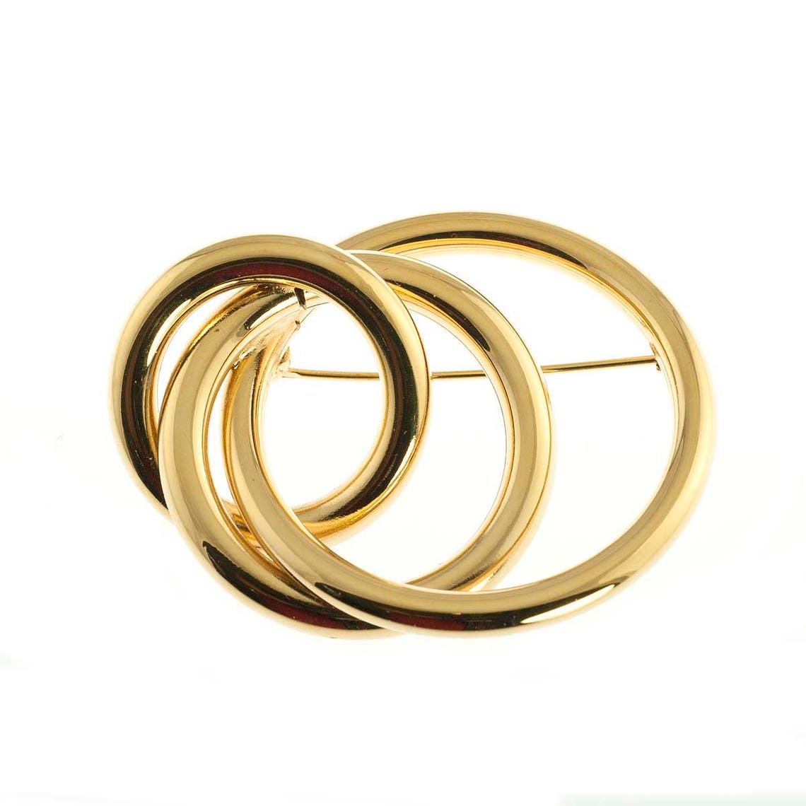 Interlocking Circle Pin - Etsy