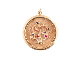 Tree of Life Charm, Traditional Charm, Made From Solid 9ct Yellow Gold ...