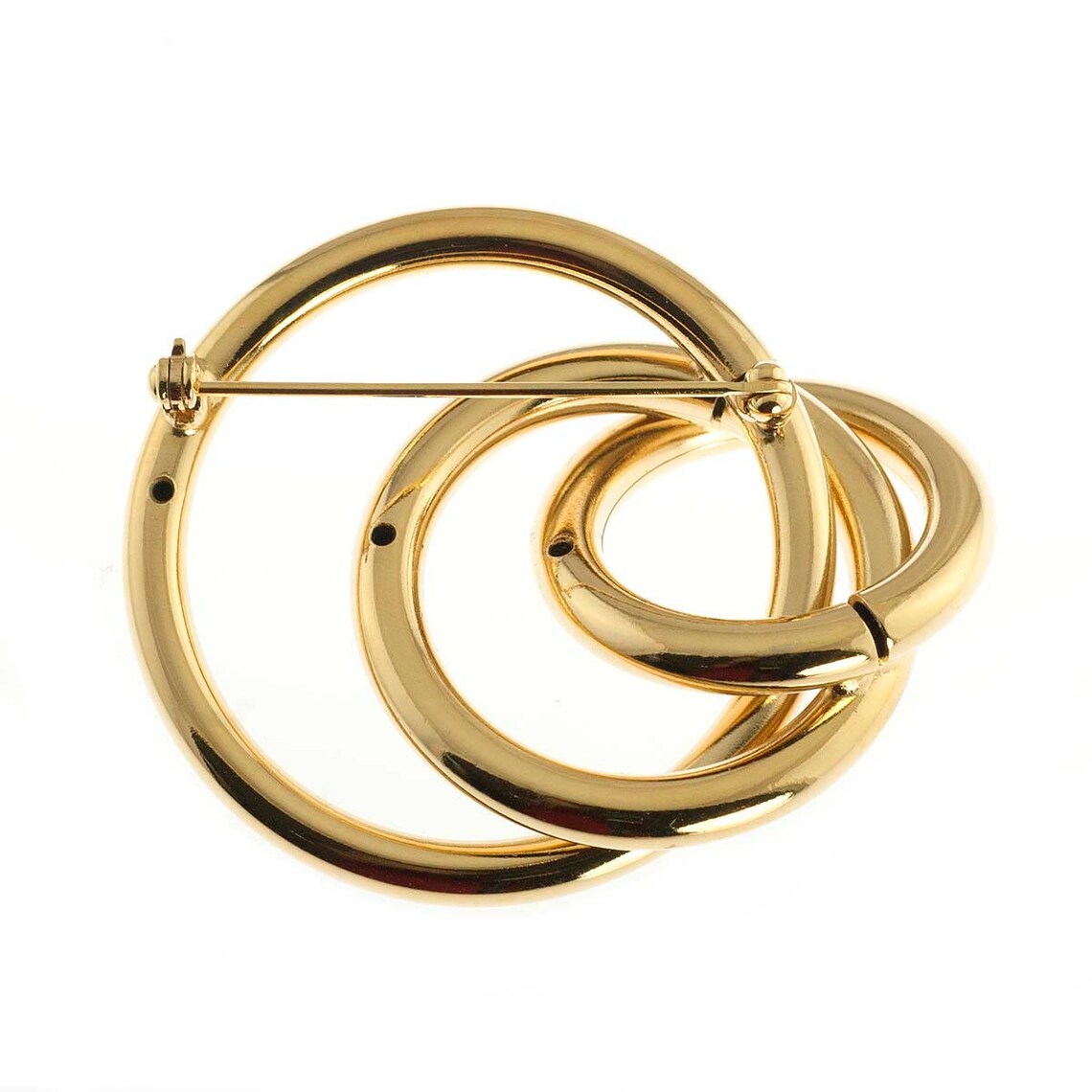 Interlocking Circle Pin | Etsy