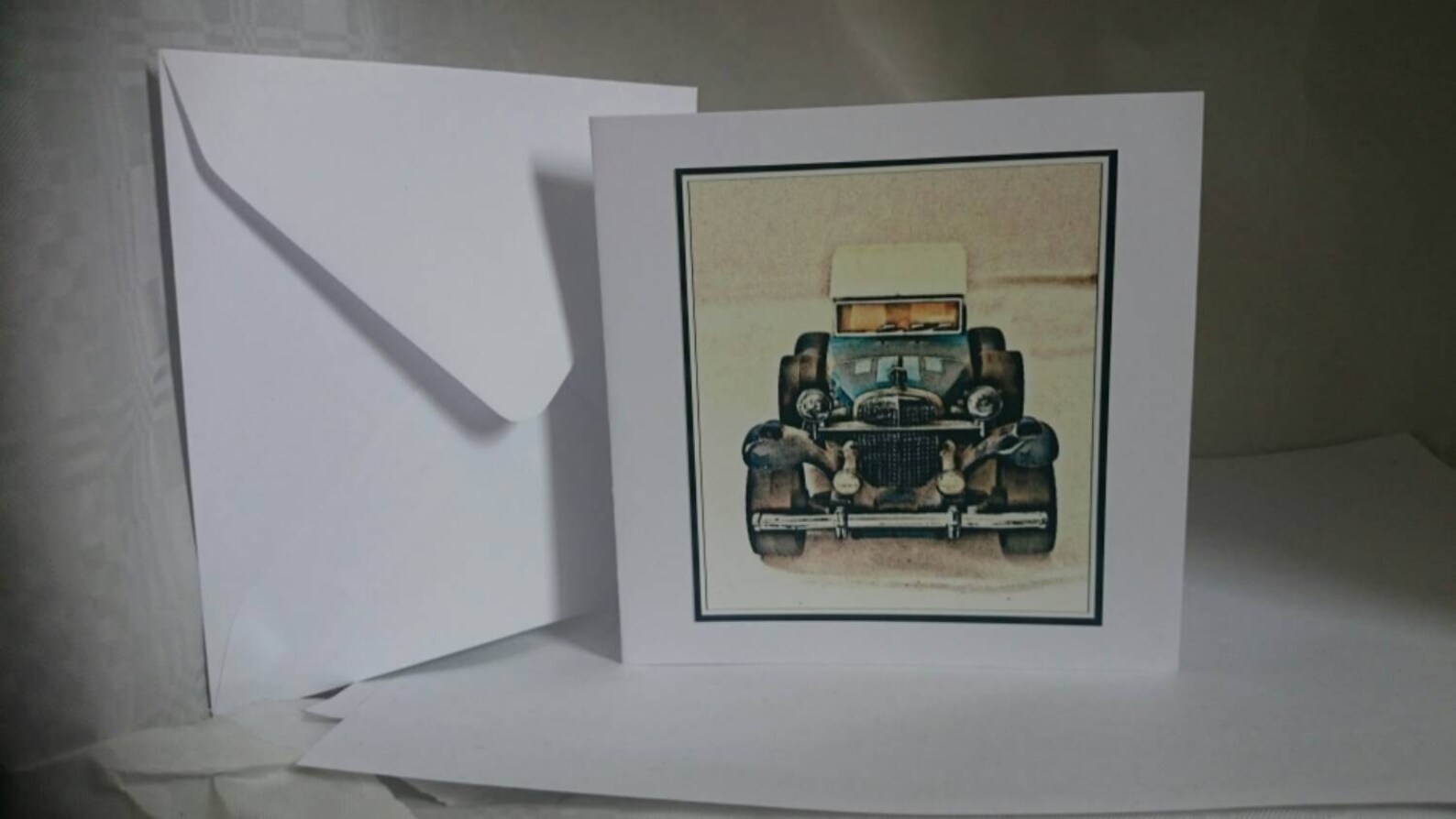 Photography 5x5 Blank Greetings Card, Car 1 C172015 - Etsy