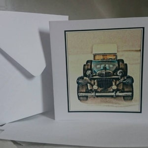 Photography 5x5 Blank Greetings Card, Car 1 C172015 - Etsy