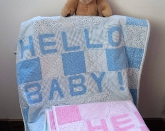 Crib Quilt Pattern | Etsy