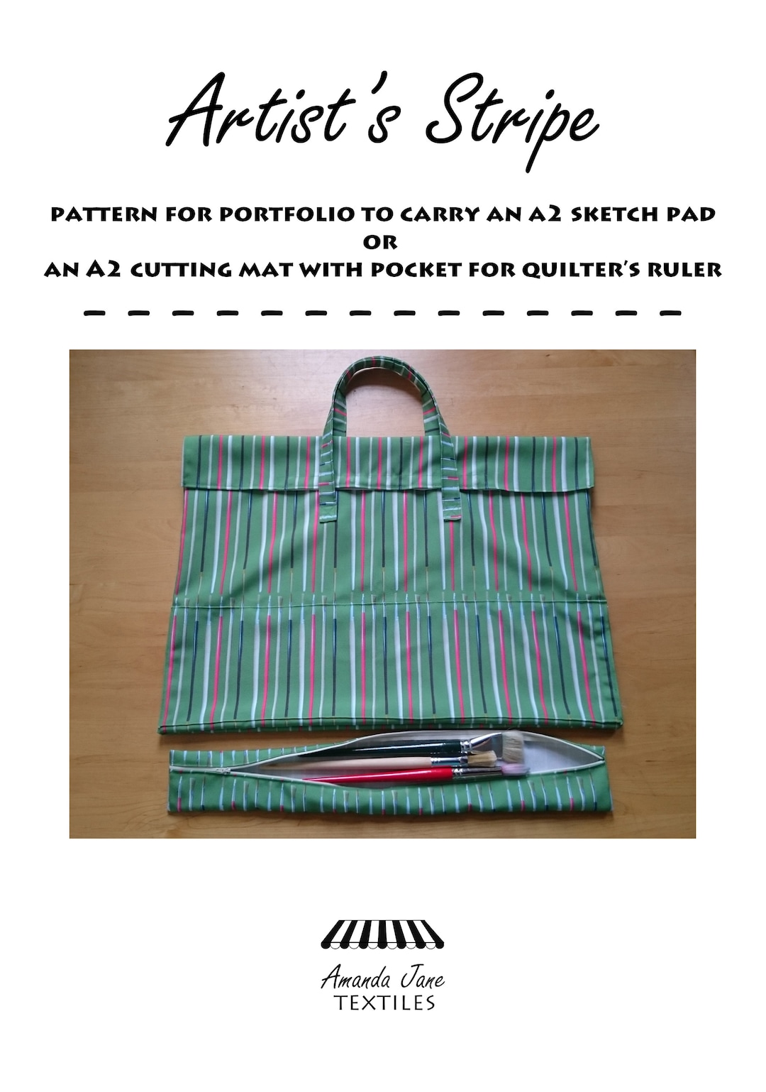 Sewing Pattern: A2 Portfolio for Artists/quilters, Fits A2 Size ...