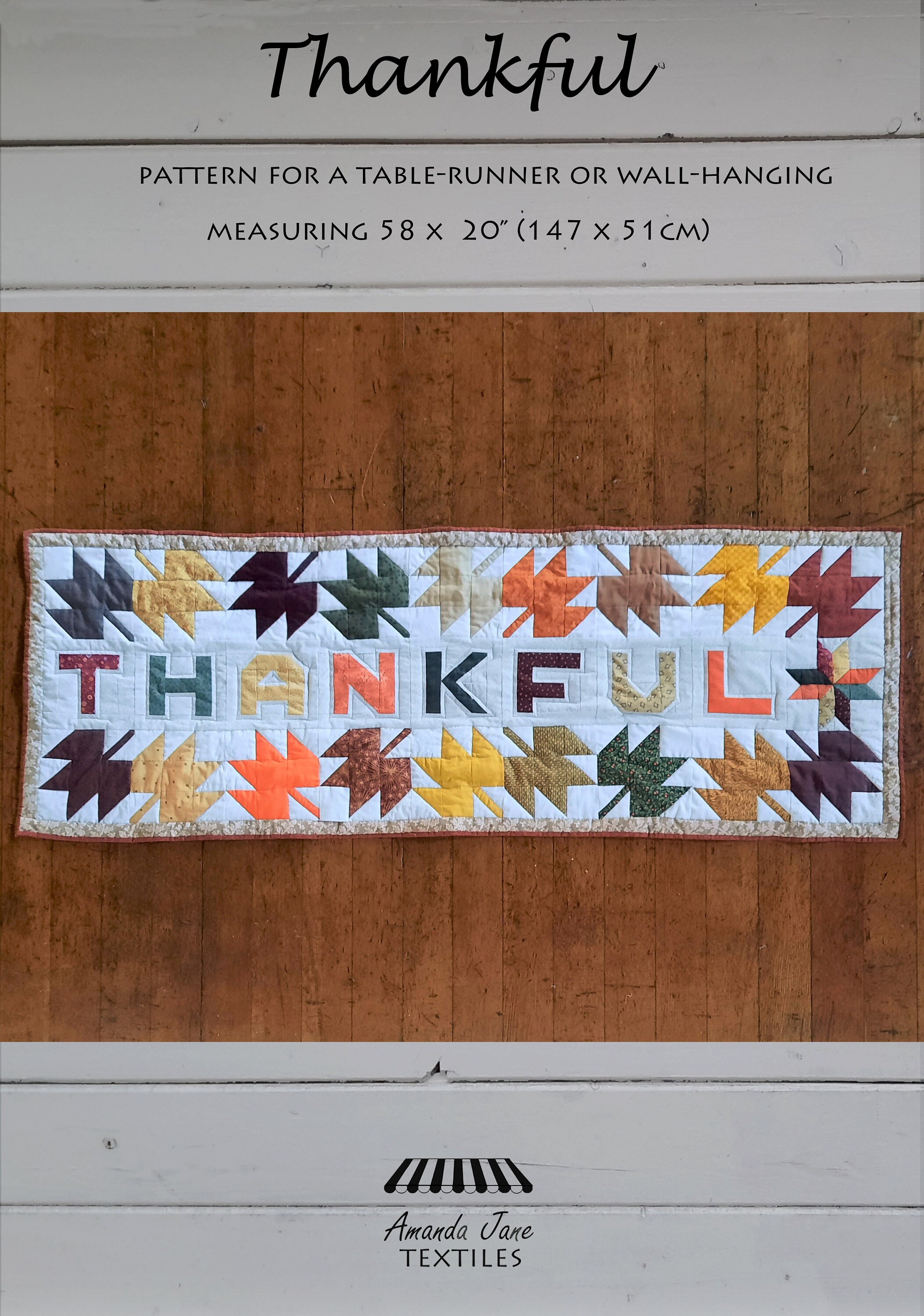 Quilt Pattern: Quilted Thanksgiving Table-runner or | Etsy