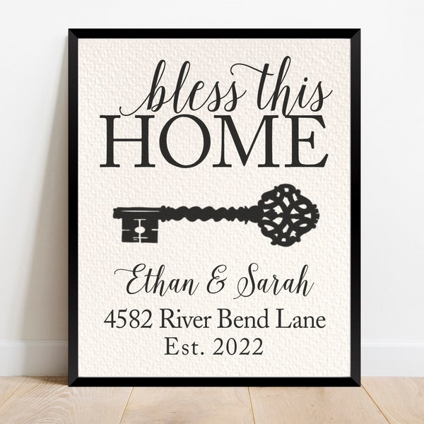 Bless This Home Sign - Etsy