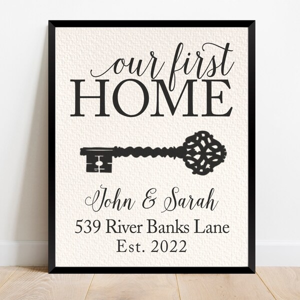 Our First Home - Etsy