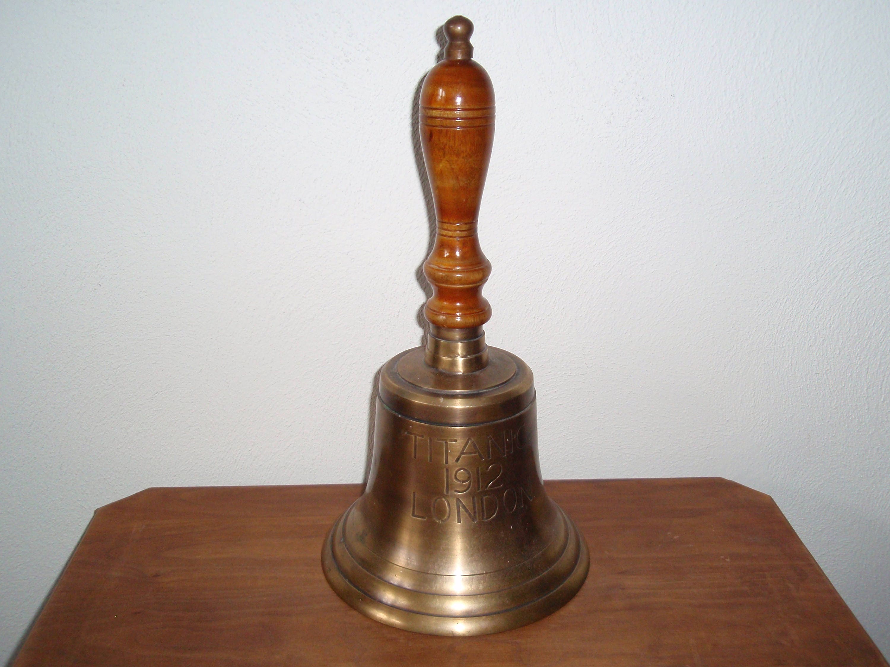 Vintage Large 16 Tall Solid Brass Bell Titanic 1912 | Etsy