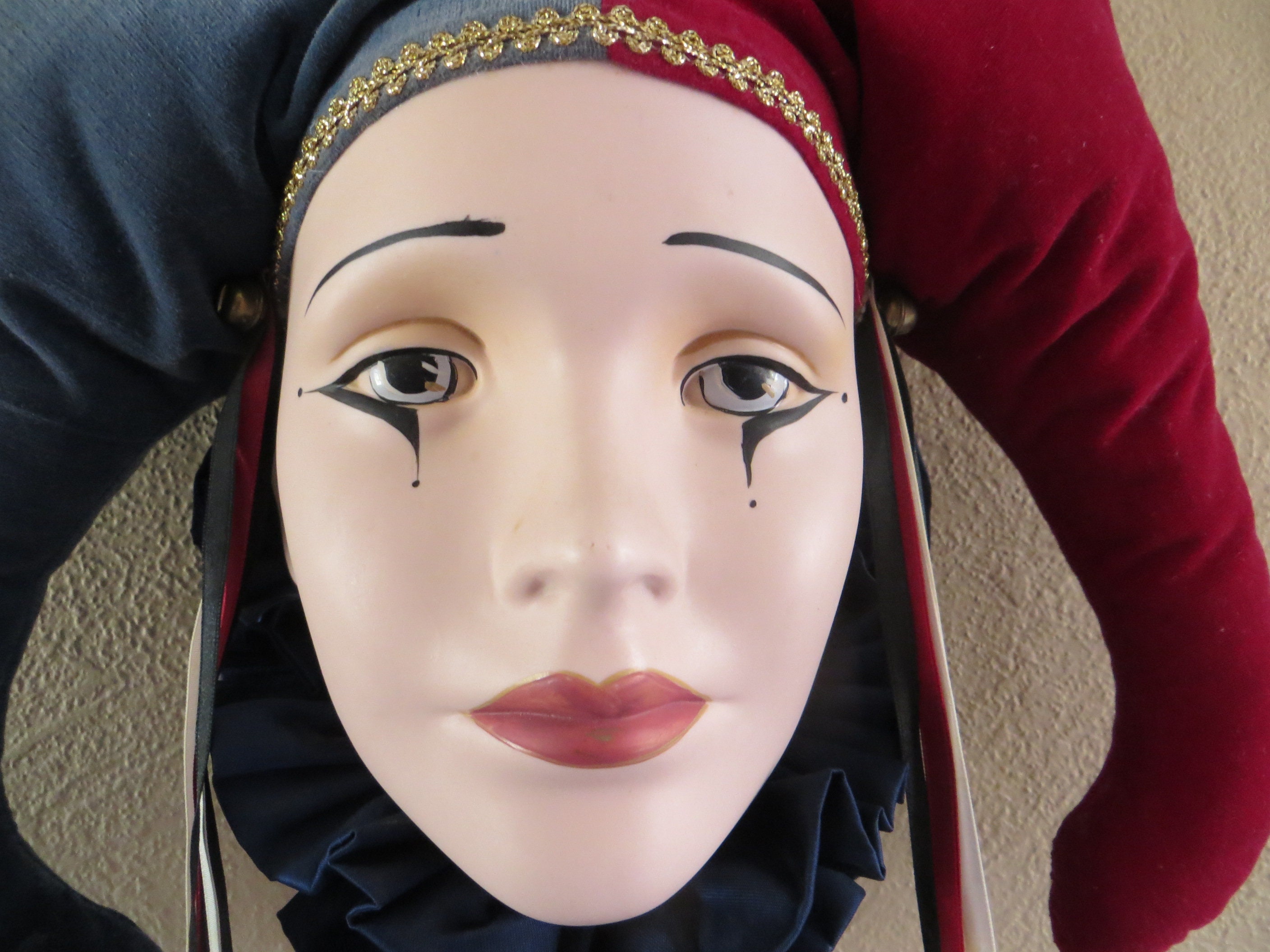 Court Jester Face Makeup