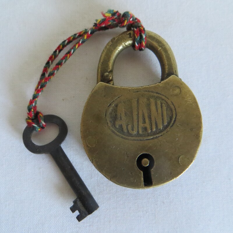 Antique Padlock - Etsy