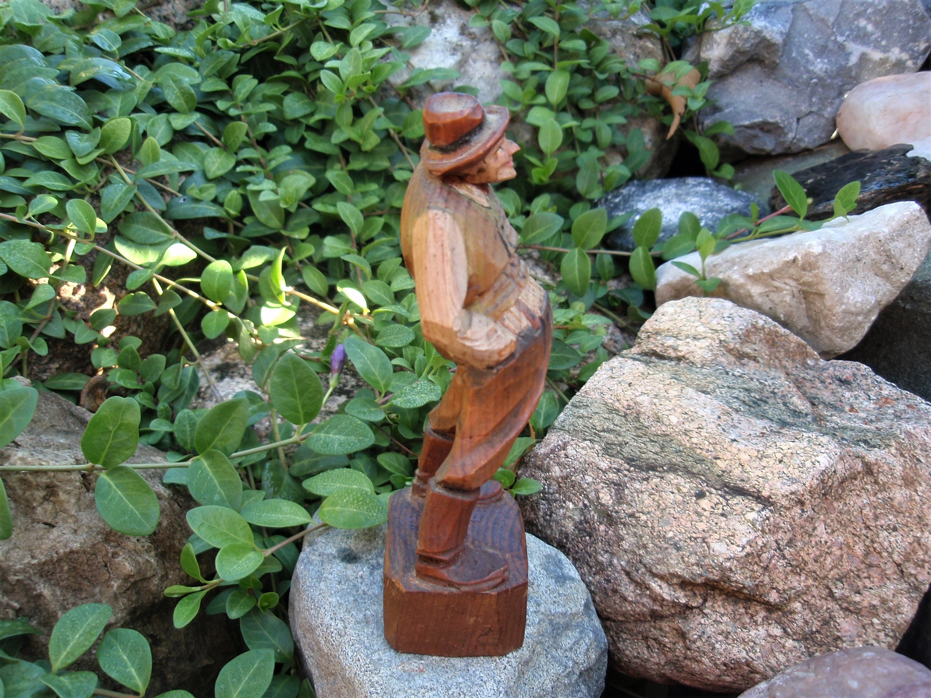 Old Man Figurine Peasant Folk Art Figure Extremely Nice Hand - Etsy