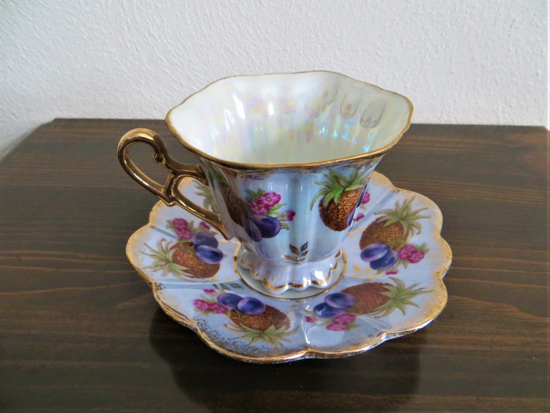 Vintage Collectible Cup and Saucer Shafford Japan Hand Decorated ...