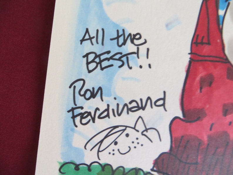 Drawing of Dennis the Menace Hand Signed Ron Ferdinand Hank - Etsy