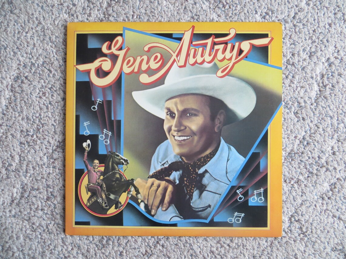 Gene Autry Record Album LP Vinyl Columbia Historic 1982 - Etsy