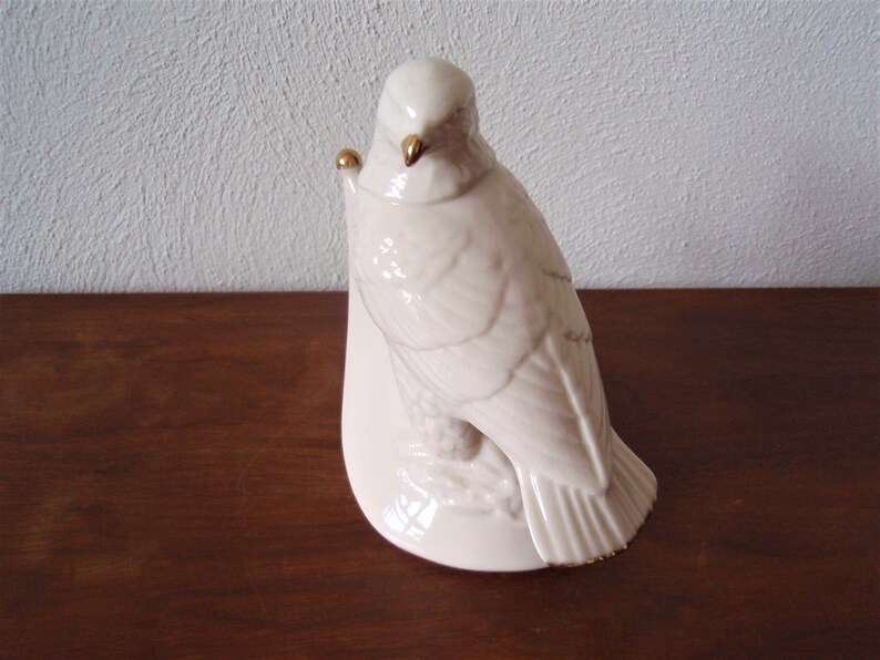 Lenox Porcelain Eagle Figure Figurine Made in USA Home Decor | Etsy