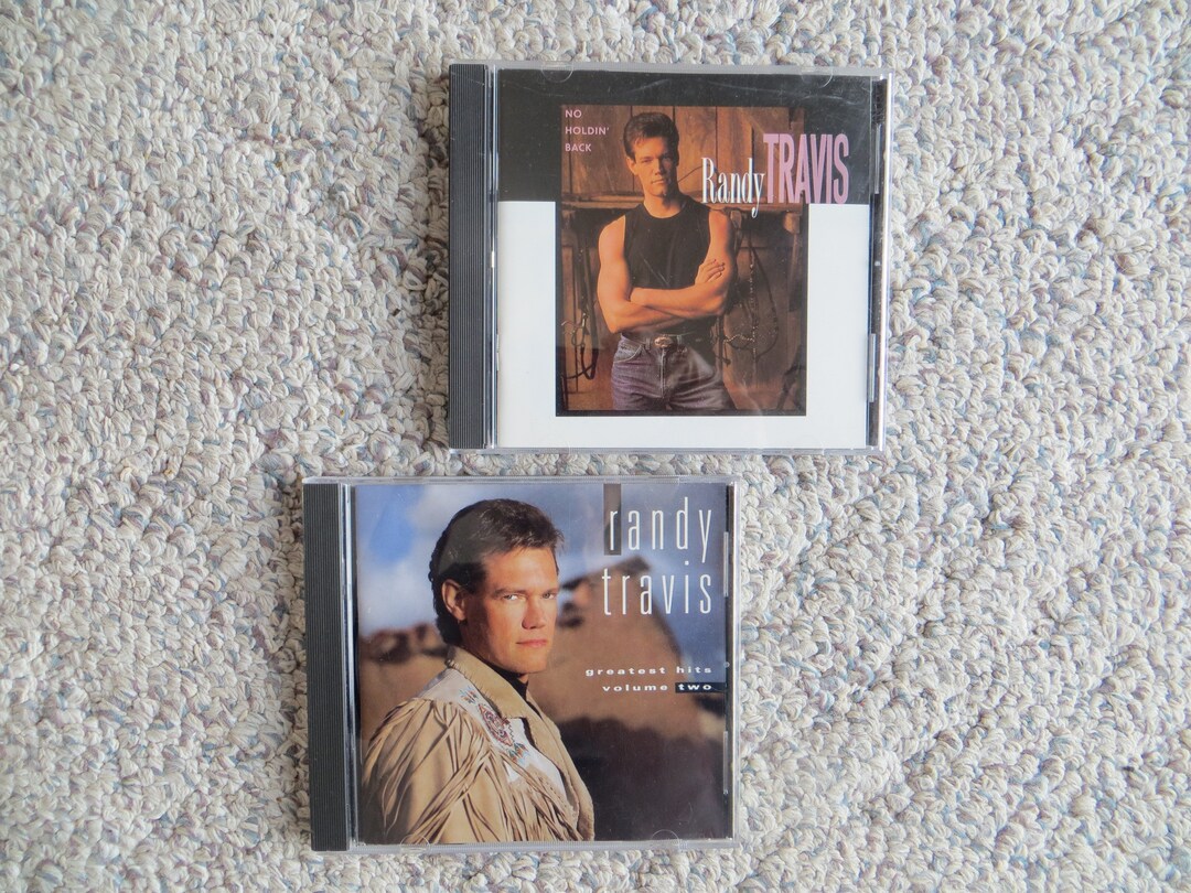 Two Cds Randy Travis No Holding Back and Greatest His Two Country Music ...