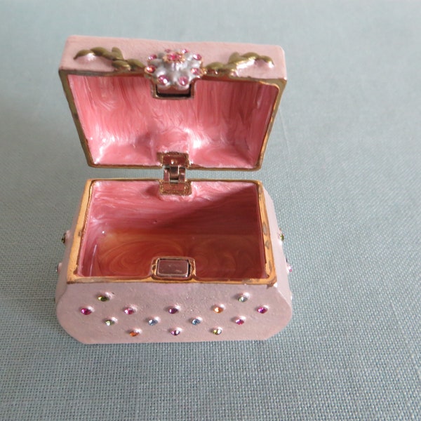 Metal Trinket Box - Etsy