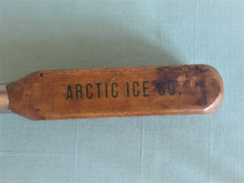 Two Ice Picks Artic Ice Co Wood and Metal Louisville Kentucky | Etsy