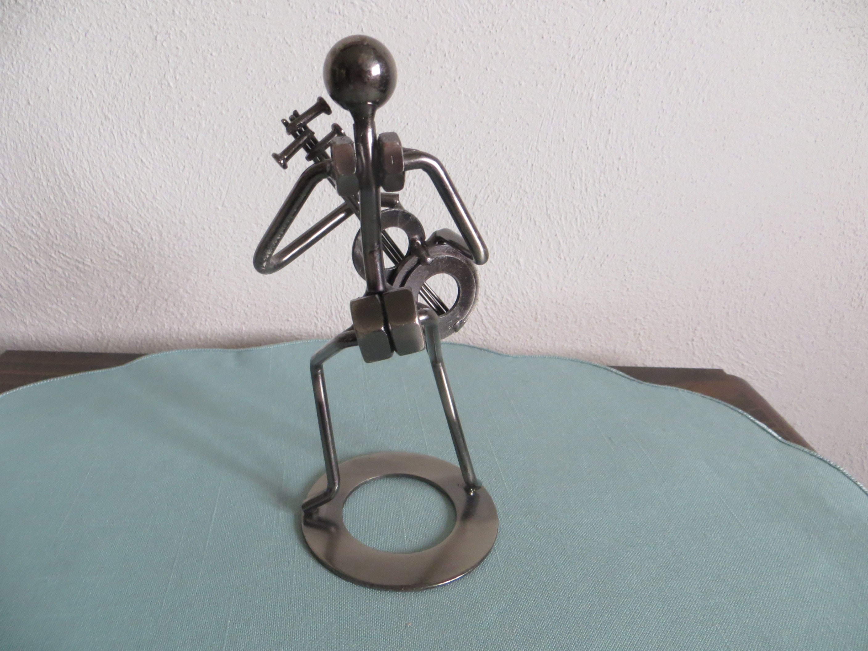 Nut and Bolt Figurine Guitar Man Woman Musician Playing Guitar - Etsy