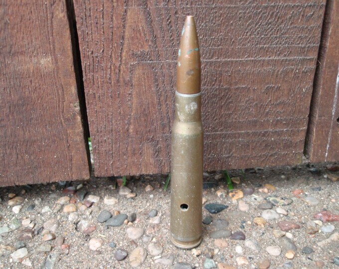 WWII Brass Bullet Shell Casing FA4 Collectible Military Guns Ammunition ...