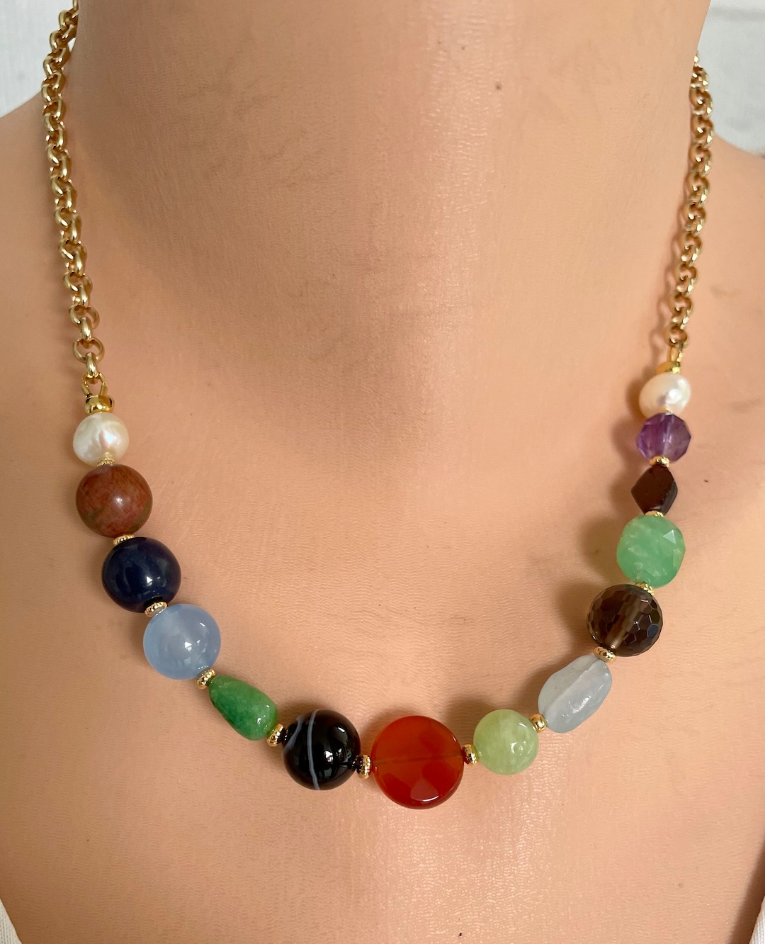 Stones of Heaven Necklace, Revelation 21 Necklace, Christian Jewelry - Etsy