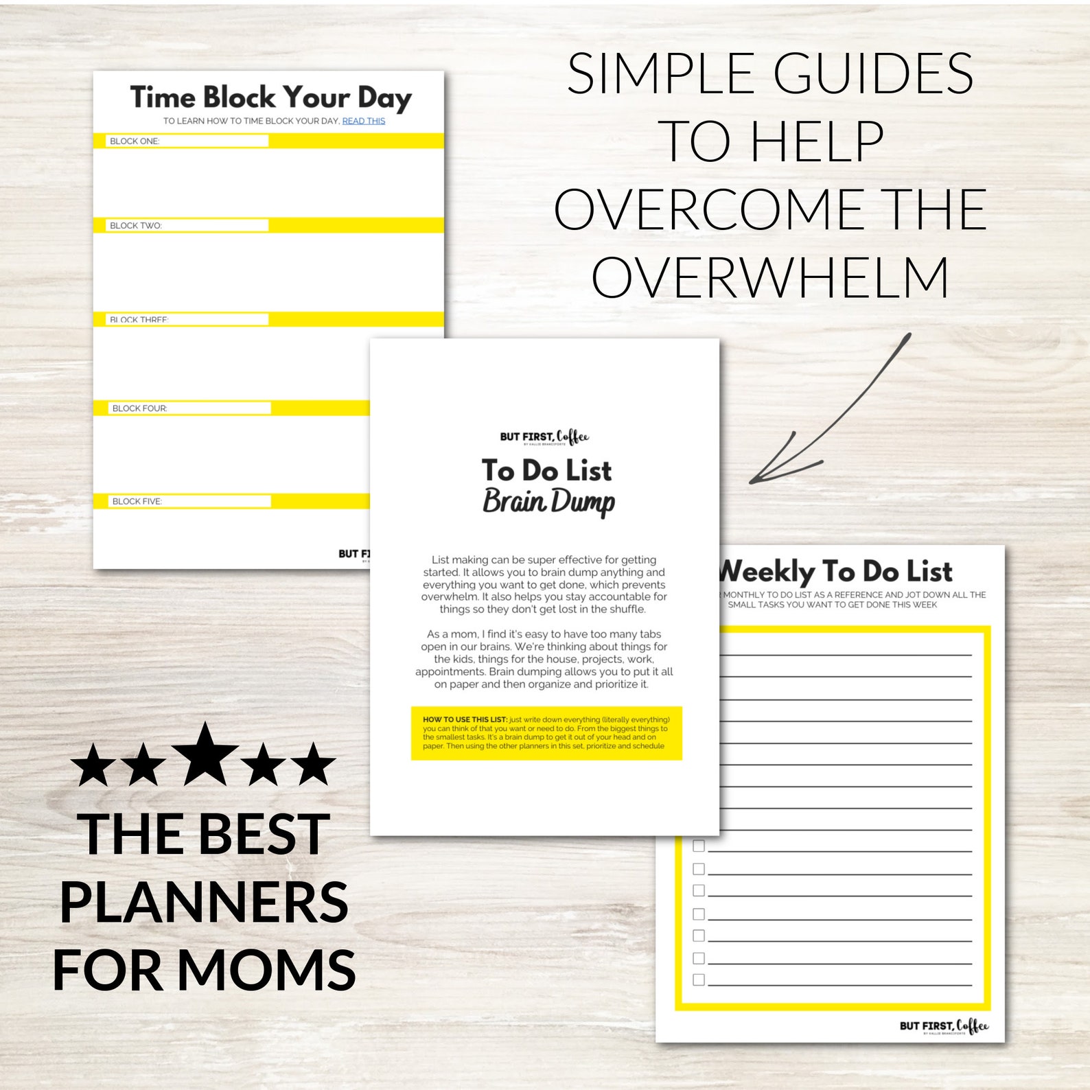 Mom Planner Printable Bundle Planners, Calendars, and Checklists for ...