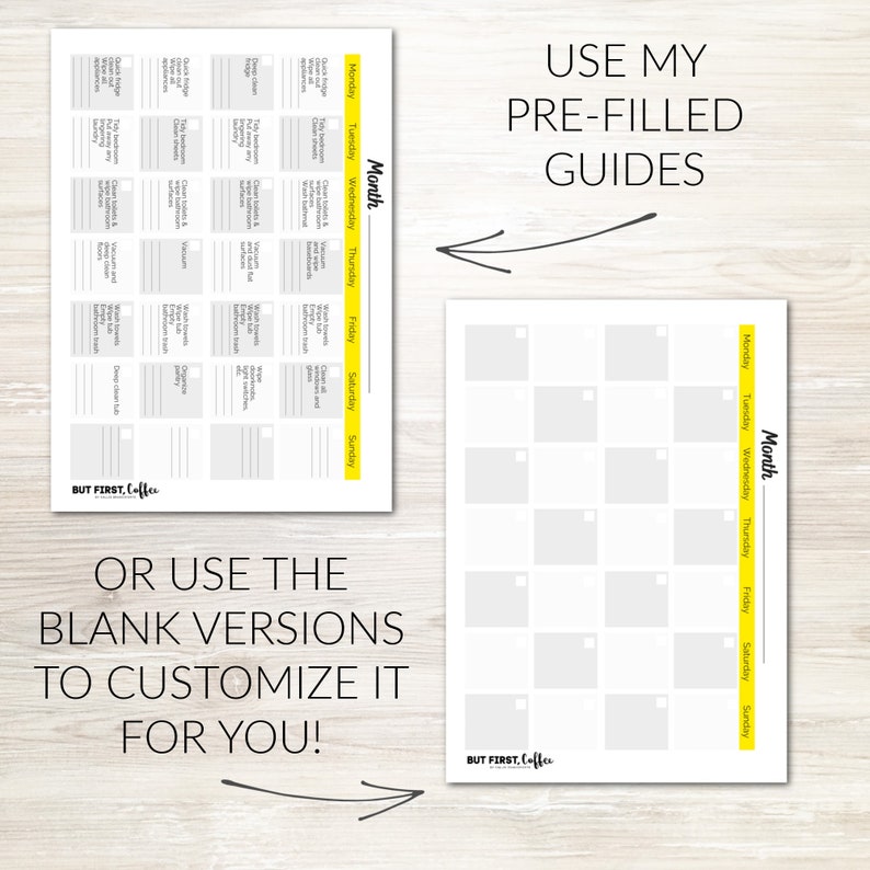 Mom Planner Printable Bundle Planners Calendars and | Etsy