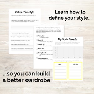 Closet Declutter Guide Wardrobe Organization Printables Closet ...